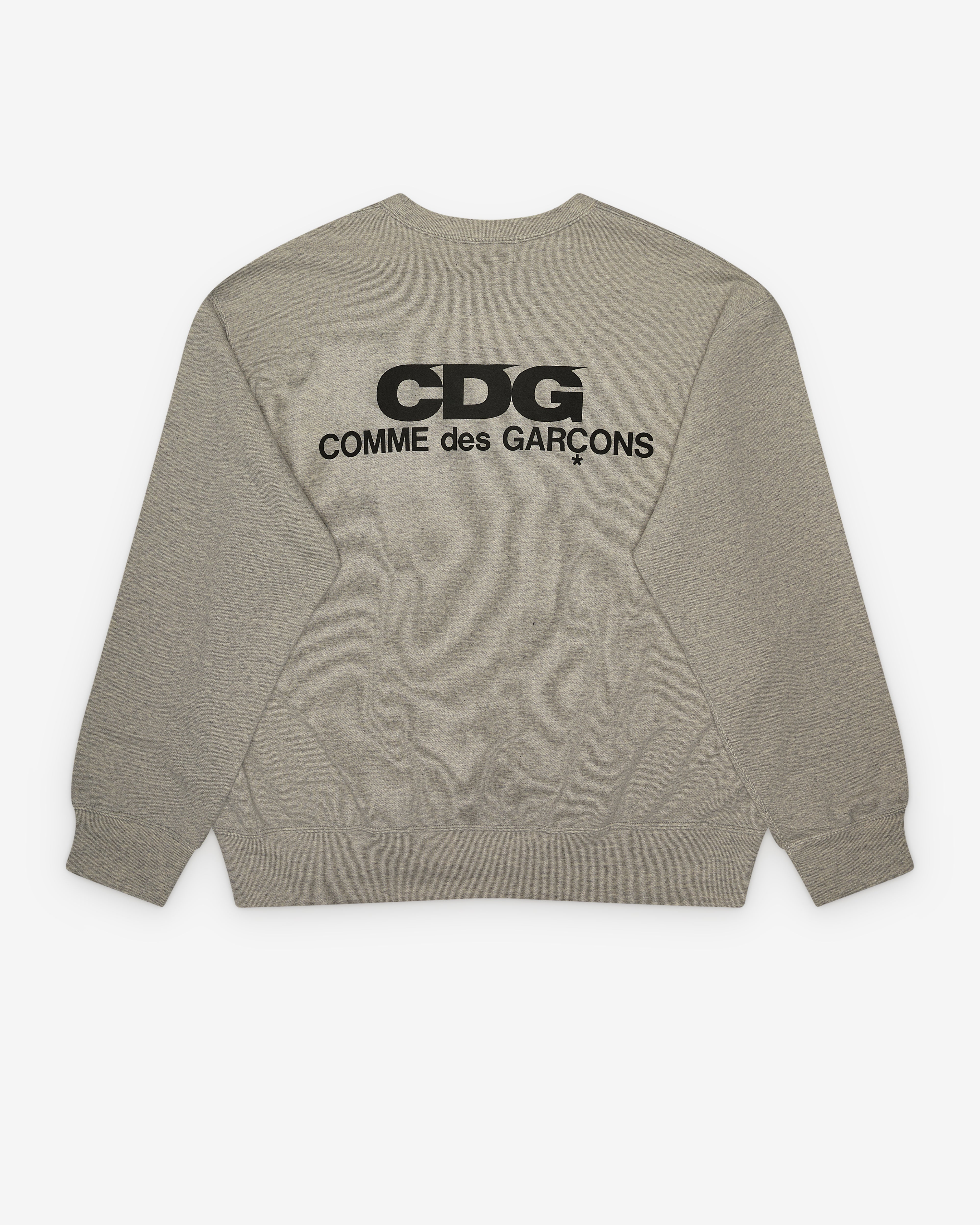 CDG: Oversized Sweatshirt (Grey) | DSMNY E-SHOP