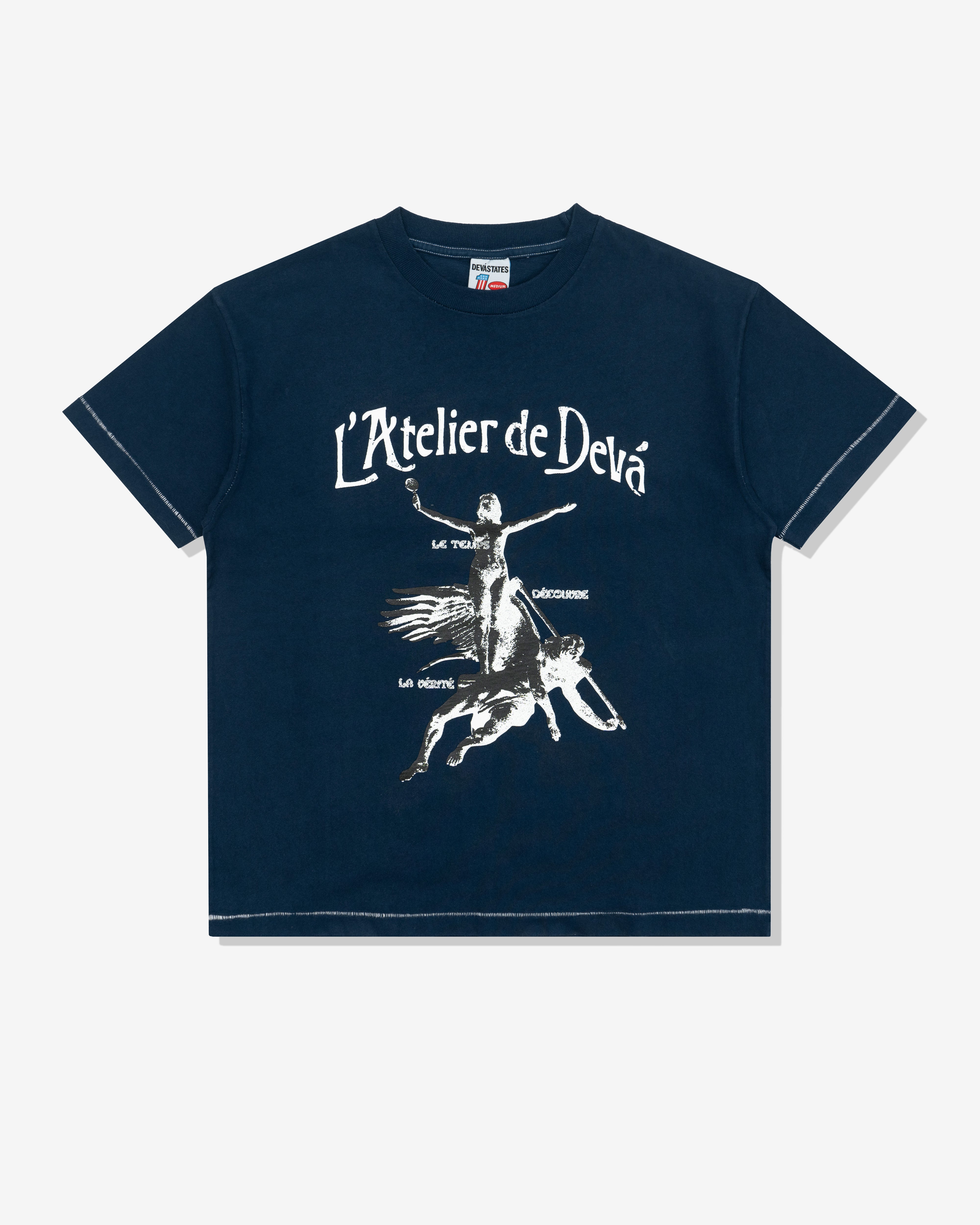 Deva States: Men's Veritas T-Shirt (Blue) | DSMNY E-SHOP