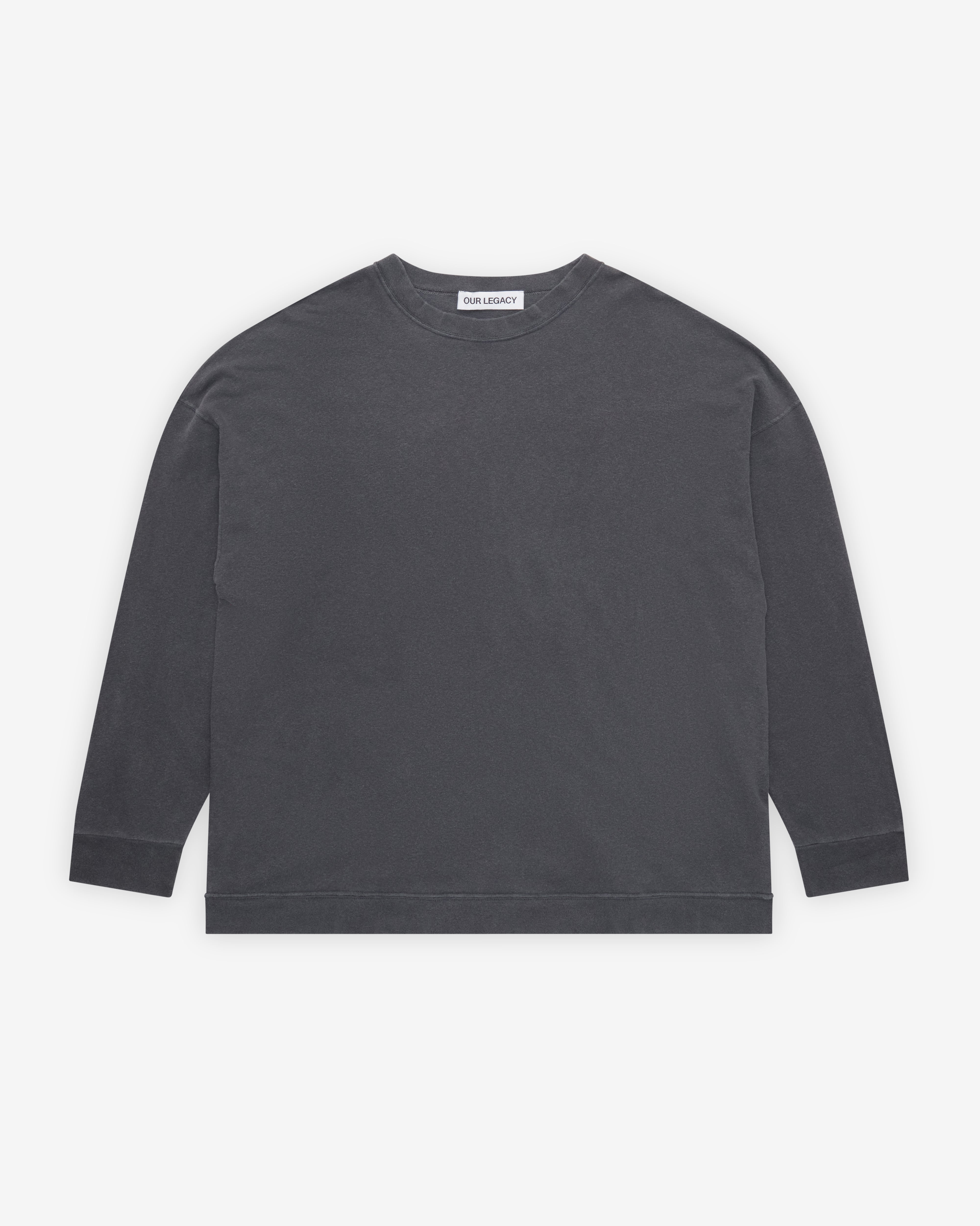 Our Legacy: Men's Slack Sweatshirt (Washed Black Rogue Loopback ...