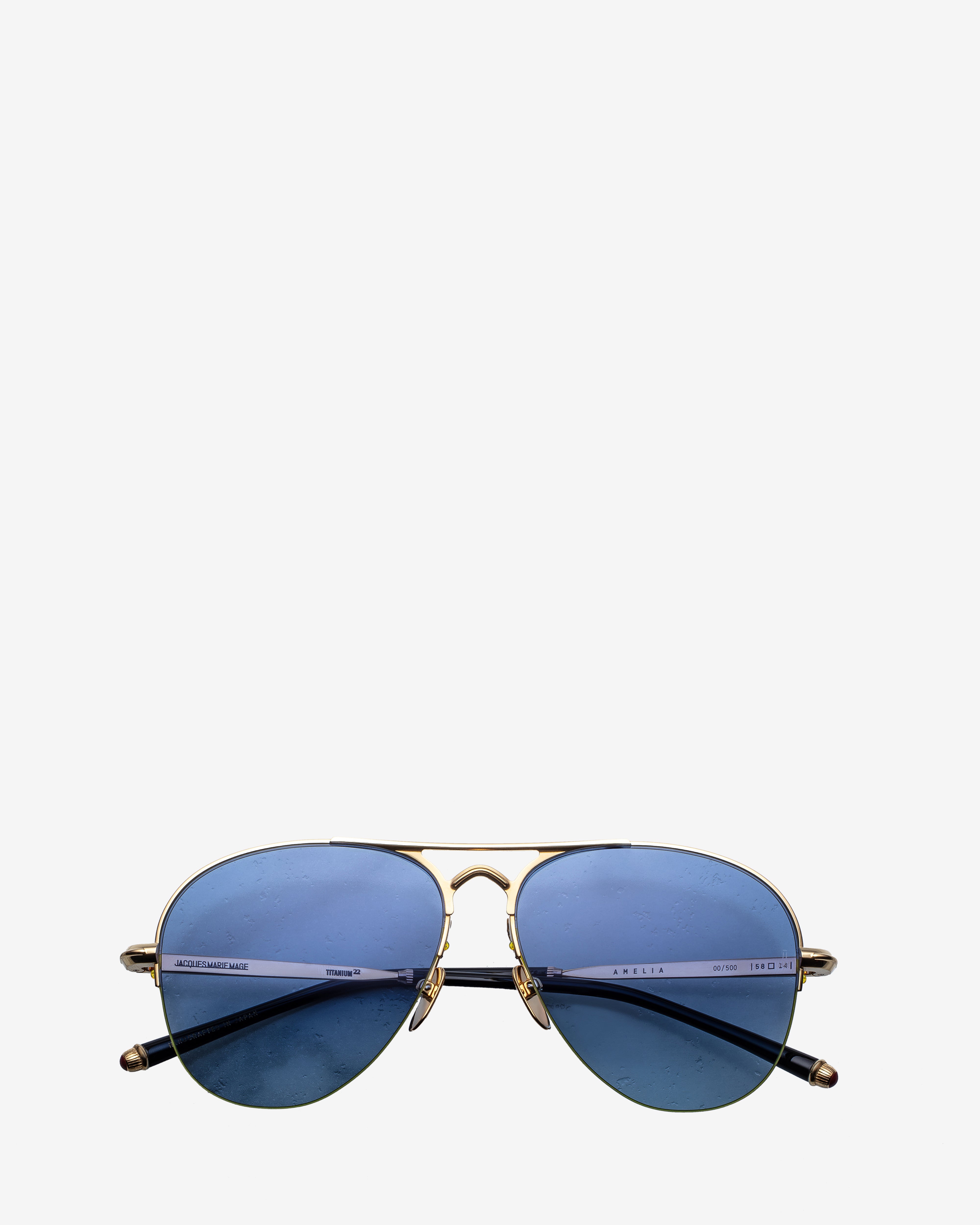 Jacques Marie Mage: Amelia Sunglasses (Gold) | DSMNY E-SHOP
