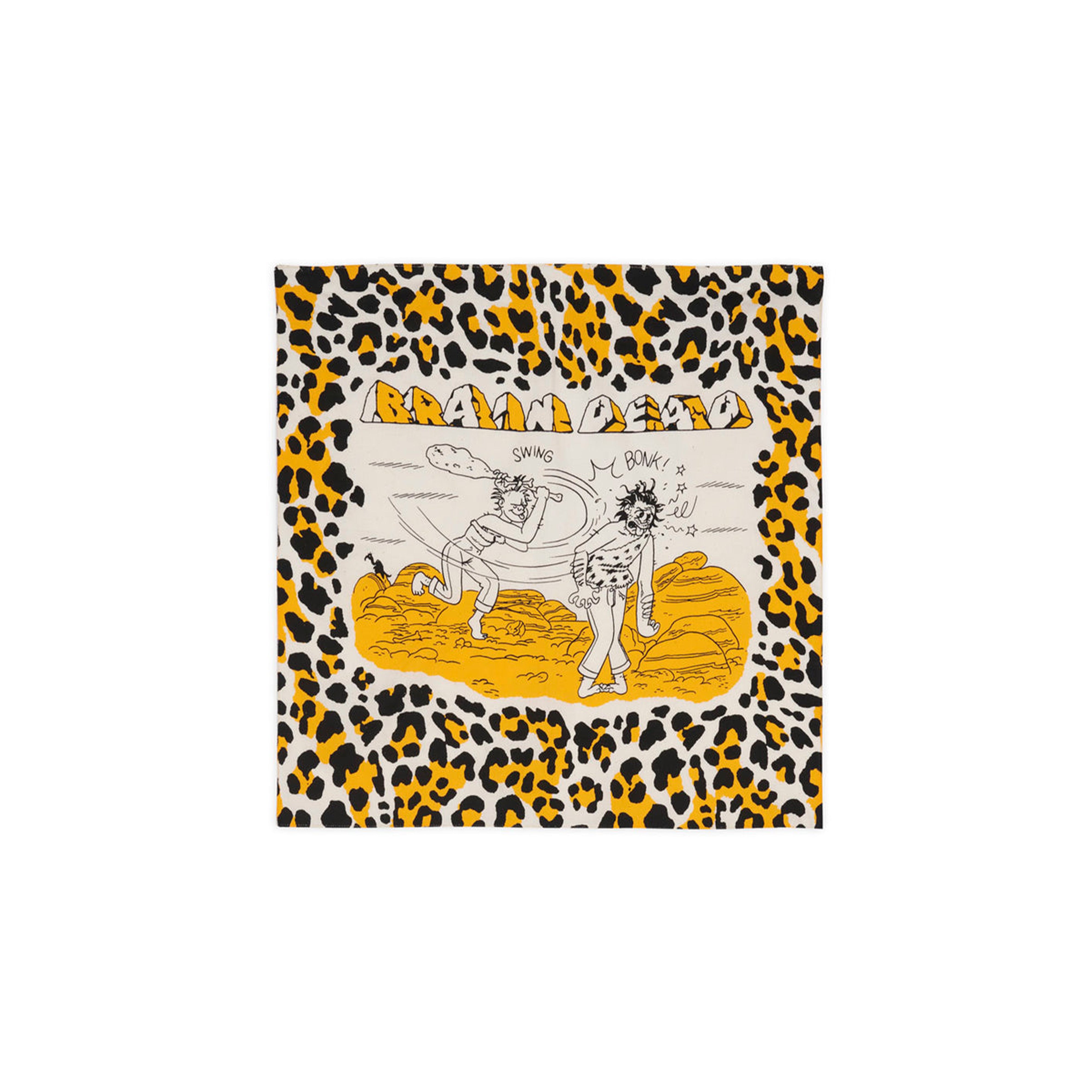 Brain Dead: Prehistoric Workwear Bandana (Leopard) | DSMNY E-SHOP