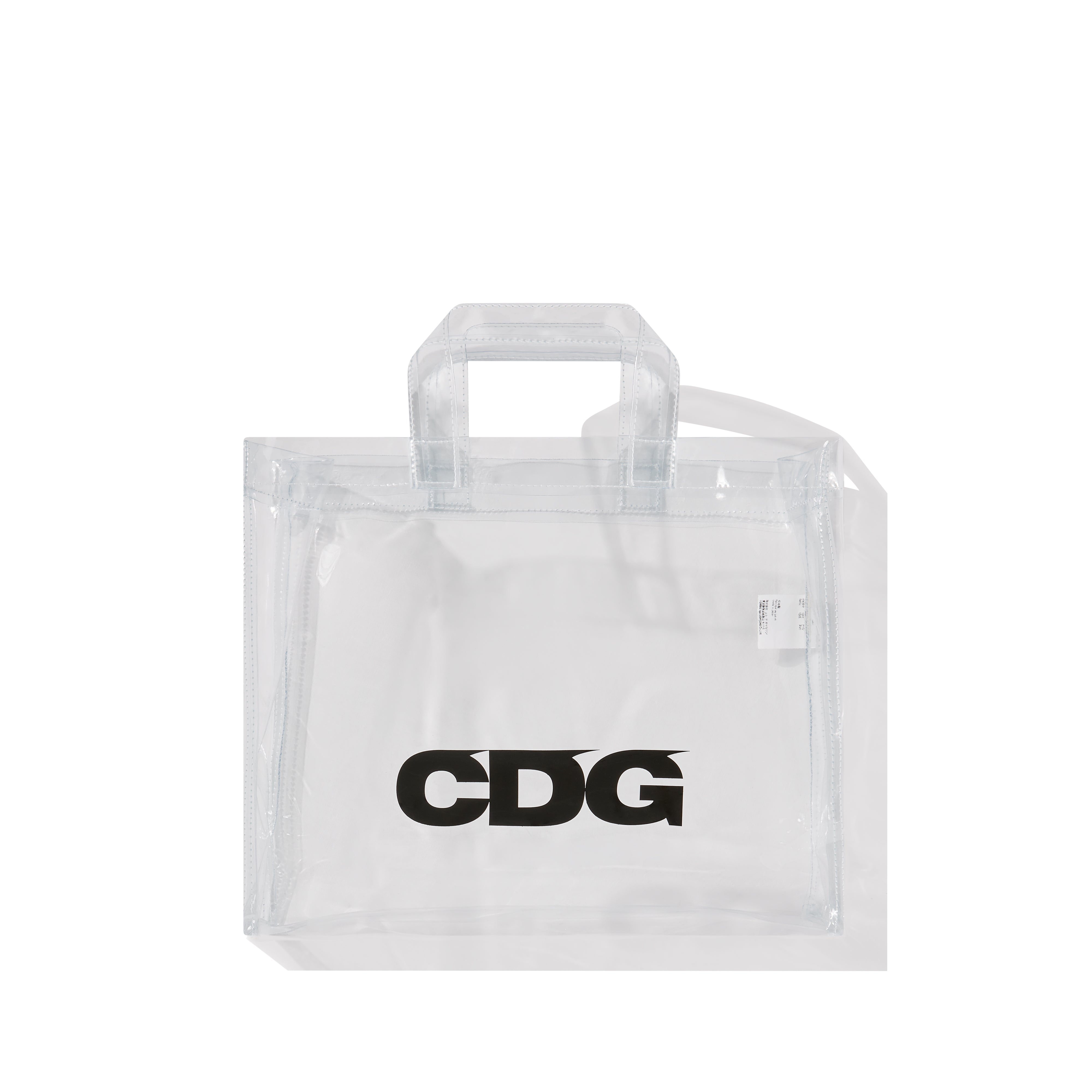 CDG: Transparent Tote Bag (Clear) | DSMNY E-SHOP