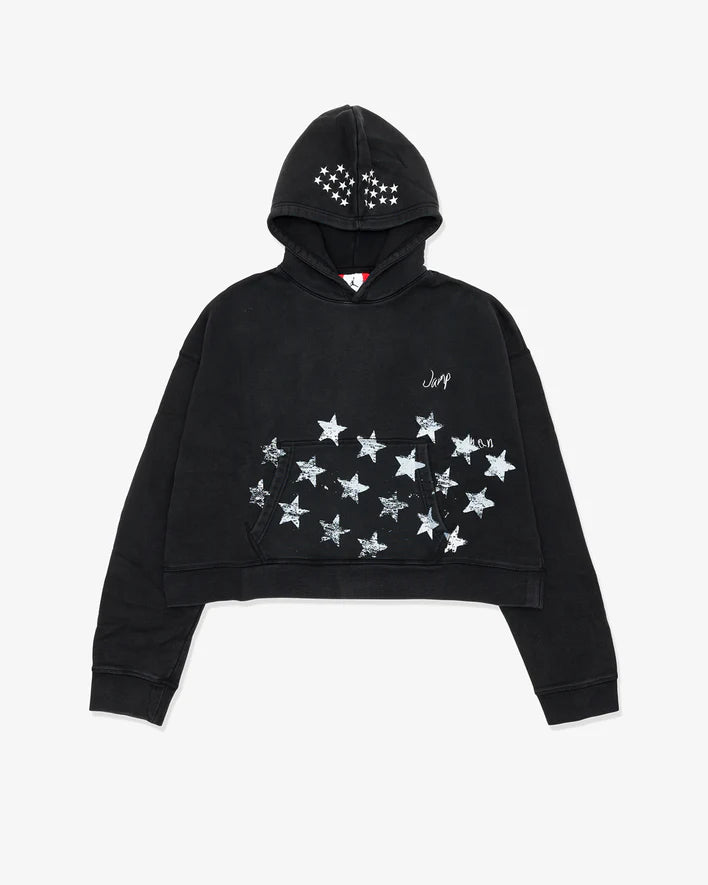 Nike: Men's MJ IH Crop Hoodie (Black/Ivory) | DSMNY E-SHOP