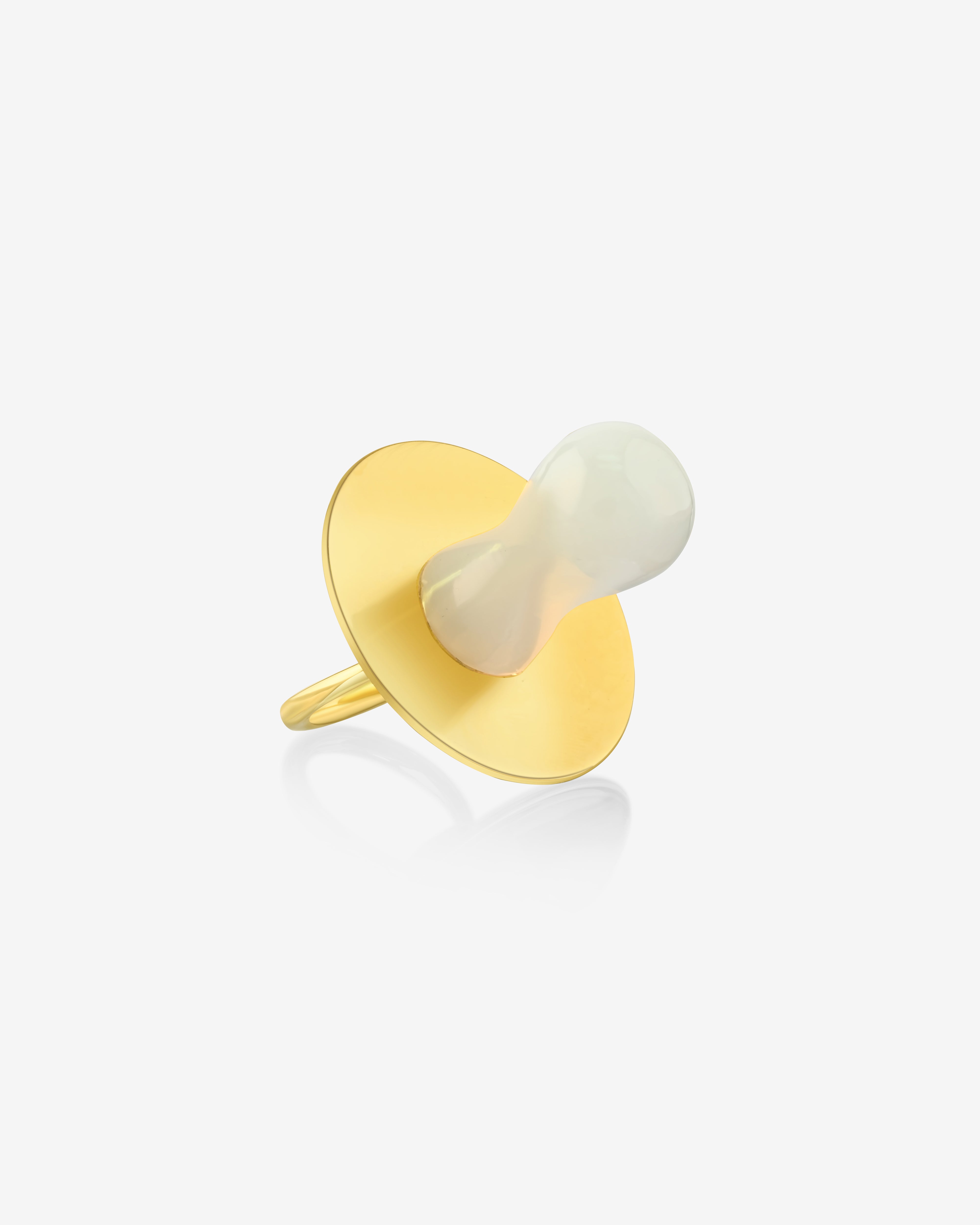 Alexei Hay: The Pacifier Ring (Yellow Gold) | DSMNY E-SHOP