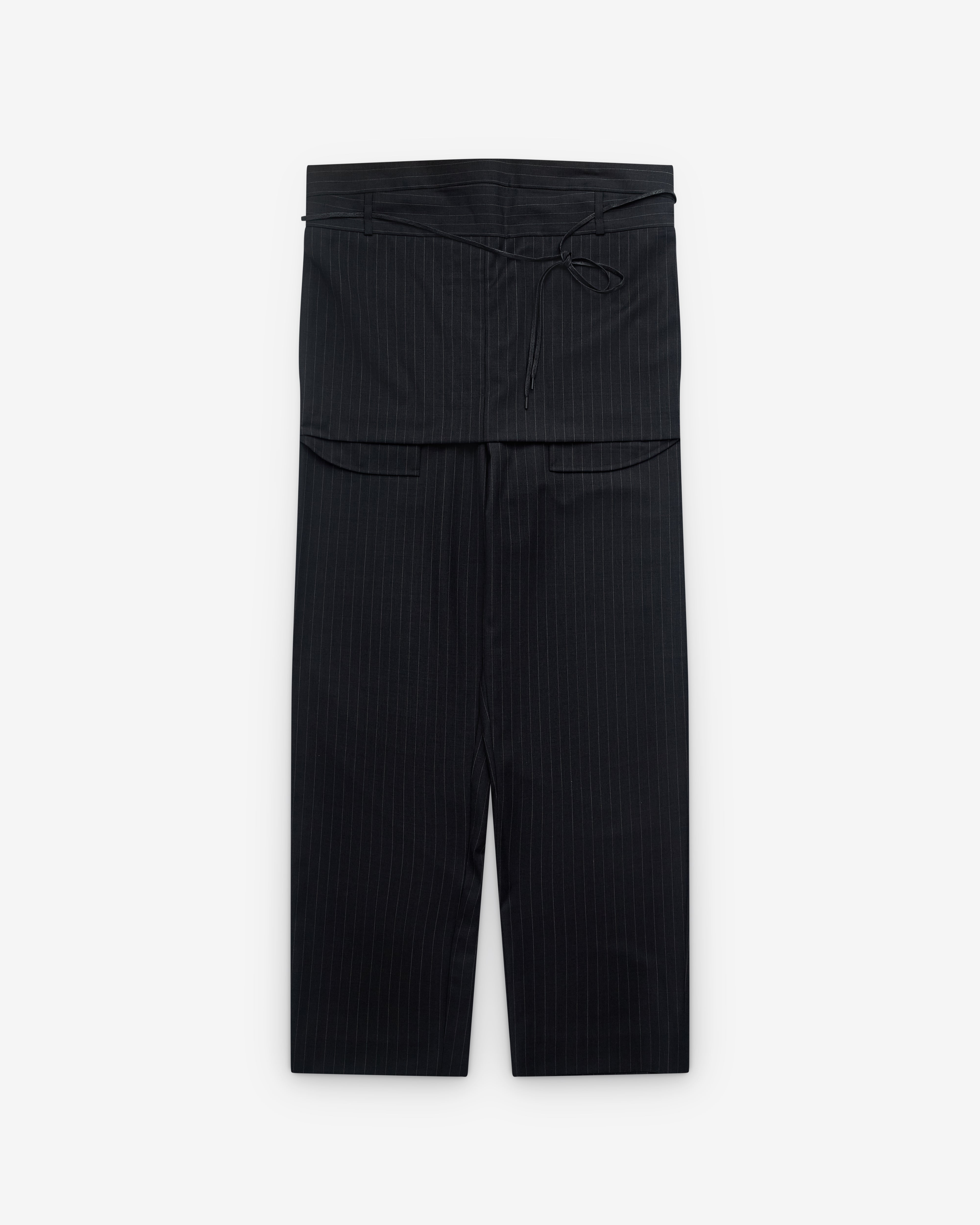 Litkovska: Women's Lili Pants With Skirt Detail (Grey) | DSMNY E-SHOP