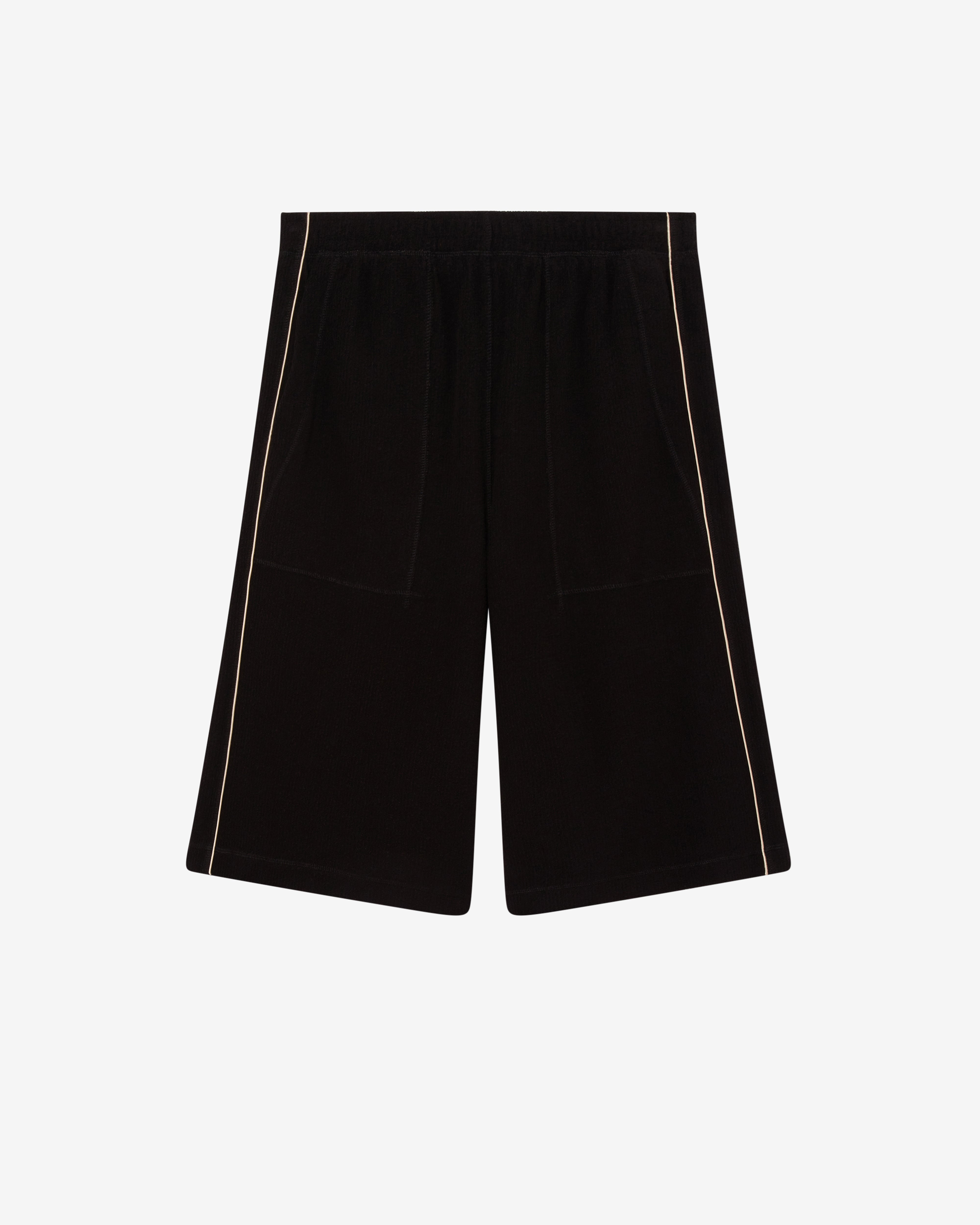 Wales Bonner: Men's Prince Shorts (Black) | DSMNY E-SHOP