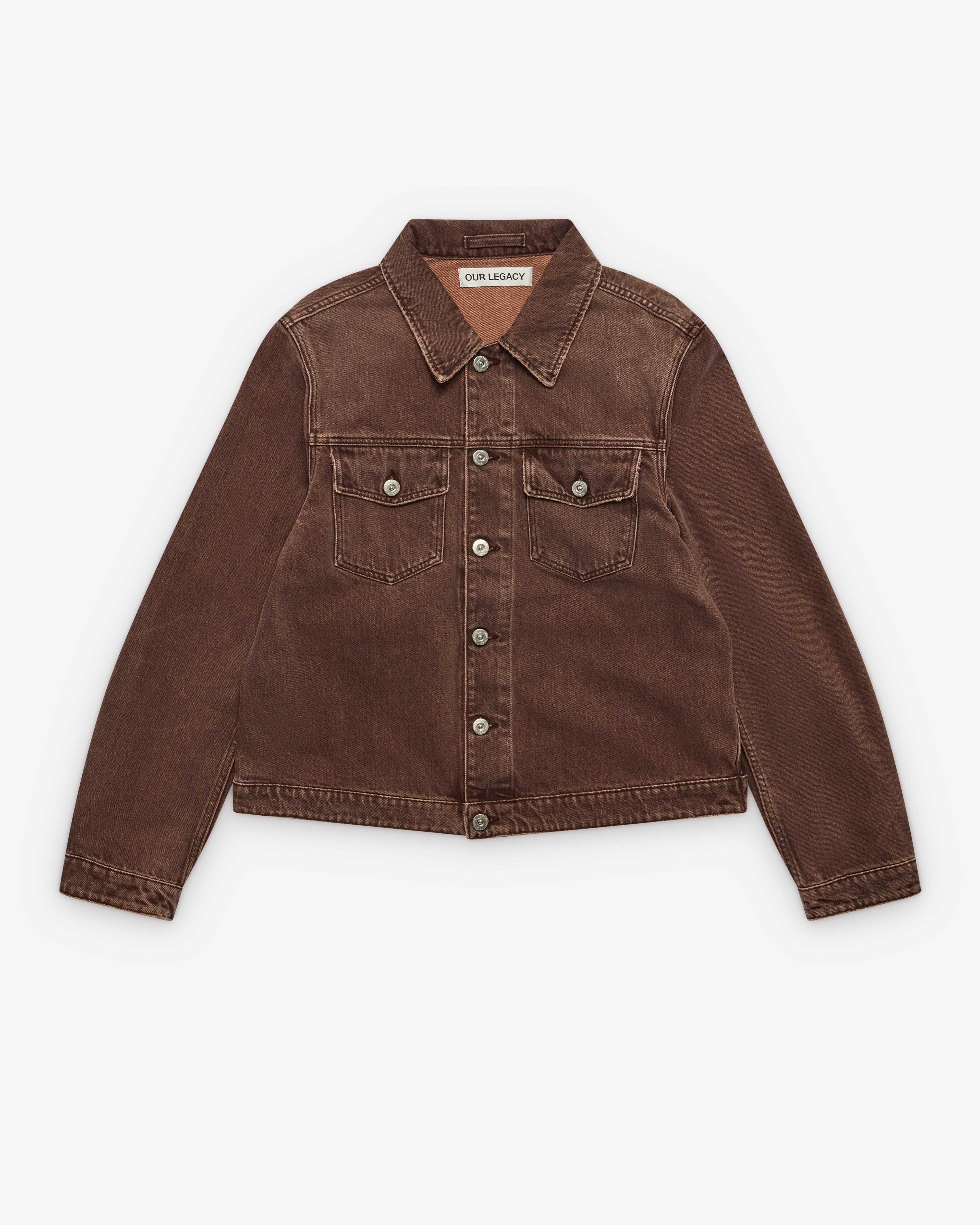 Our Legacy: Men's Origin Jacket (Overdyed Choco Melon) | DSMNY E-SHOP