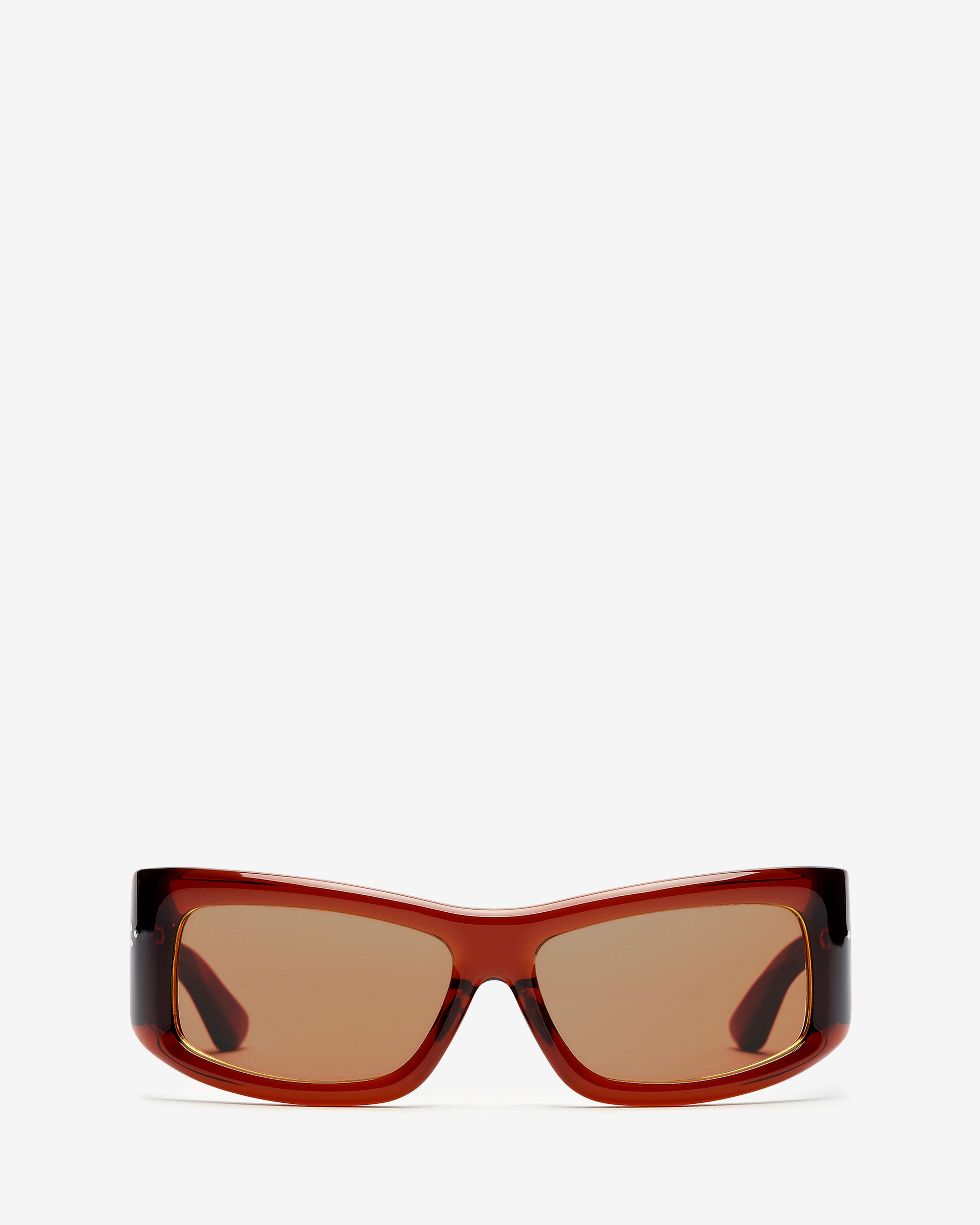 Port Tanger: Hads Sunglasses (Terracot) | DSMNY E-SHOP