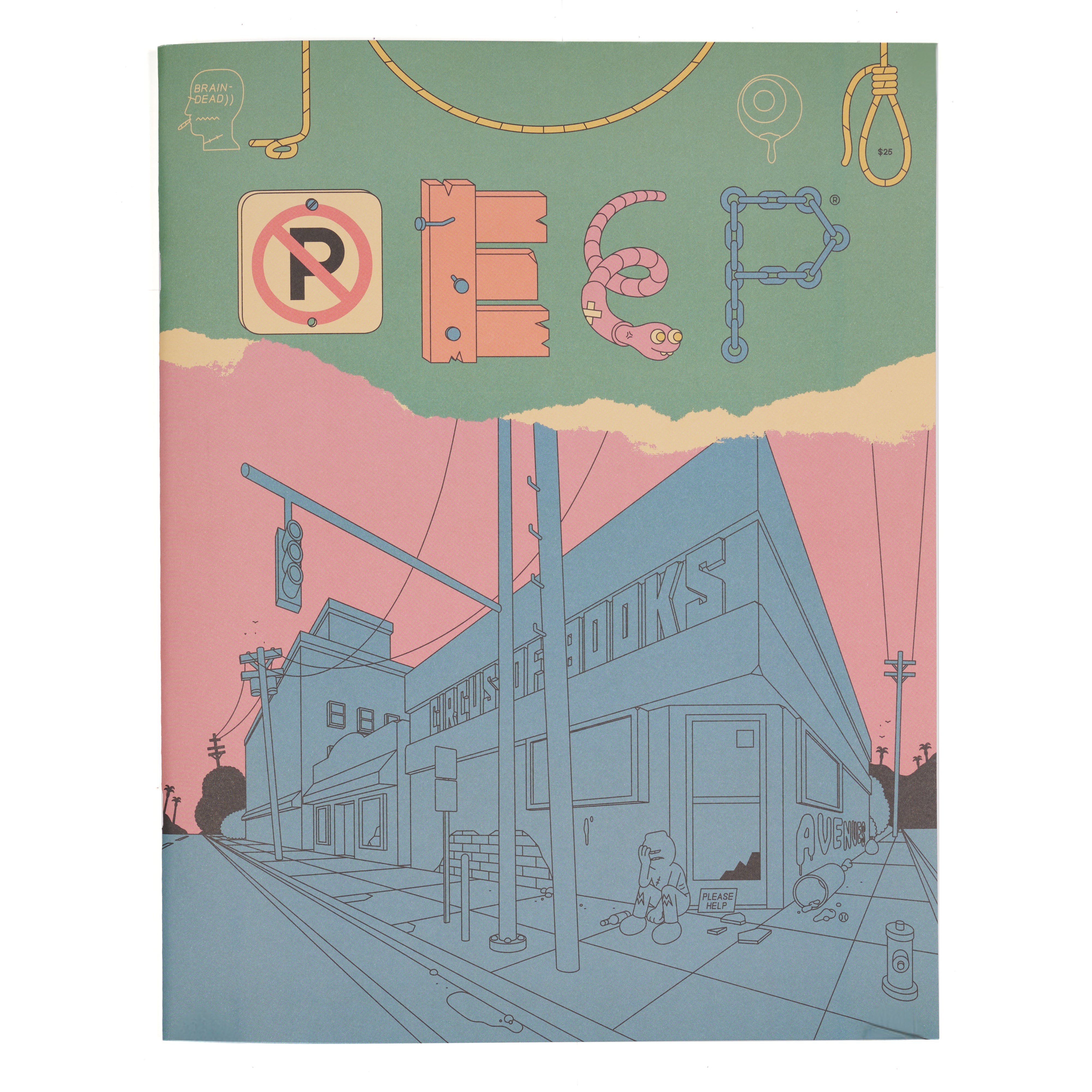 Brain Dead: PEEP! Magazine (Multi) | DSMNY E-SHOP